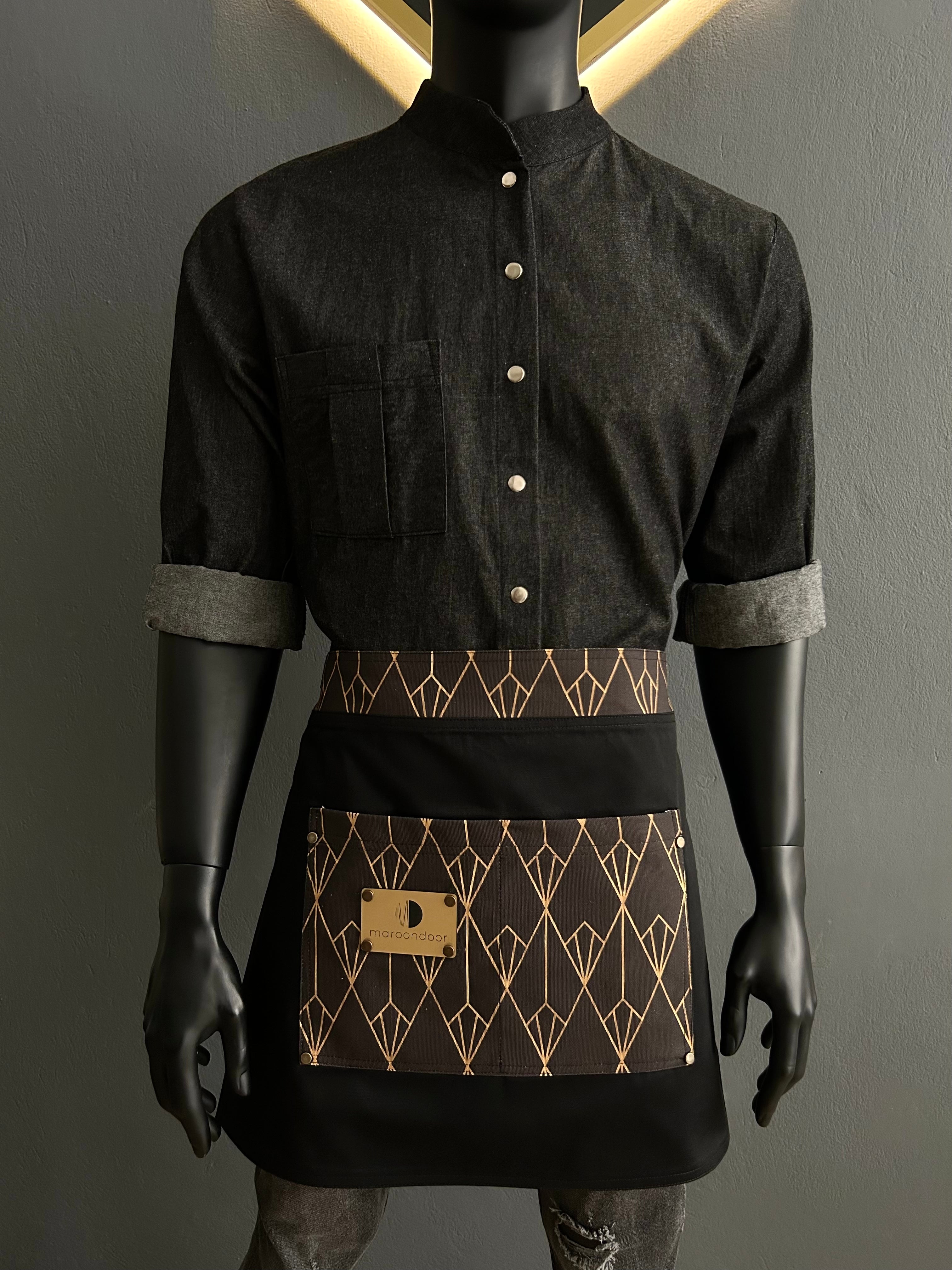 Luxury geometrical gold – Dejo Handmade Aprons and more